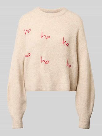Noisy May Relaxed Fit Strickpullover mit Rundhalsausschnitt Modell VIXEN