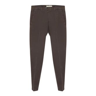 BRIGLIA 1949 Baumwollmischung Chino-Hose - - Trousers - Herren - Braun - M