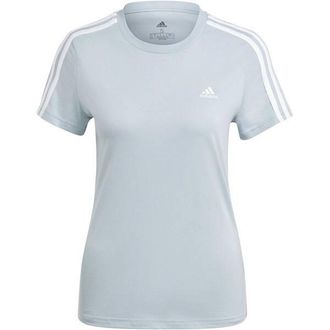 adidas Damen Shirt LOUNGEWEAR Essentials Slim 3-Streifen
