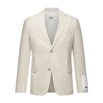 Drykorn Leinenmischung Beige Jacke - - Jackets - Herren - Beige - 2XL