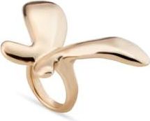 Uno De 50 UNOde50 Bague plaquée or 18 carats en forme de papillon moyen