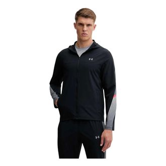 Under Armour Velociti Storm Hooded Jacket - Homme - Sport - Noir - Taille: S