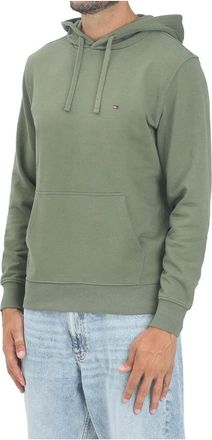 Tommy Hilfiger SweaT-shirt &agrave; capuche - Homme - Sweatshirts et sweats &agrave; capuche - Vert - Taille: S