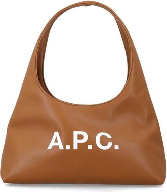 A.P.C. Hobo Bags - Baby Ninon Shoulder Bag - Gr. unisize - in Braun - f&uuml;r Damen