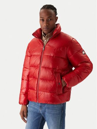 Tommy Jeans Winterjacke Western DM0DM22286 Rot Regular Fit