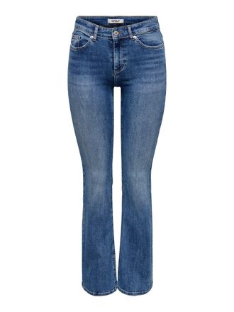 Only Female Flared fit Jeans ONLBLUSH Mittlere Taille Flared Jeans