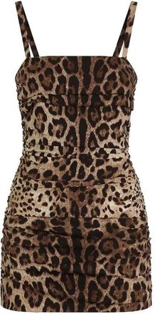 Dolce & Gabbana Robe Courte - Imprim&eacute; Animal