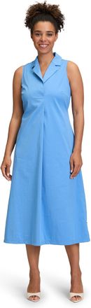 Vera Mont Damen 6685/4016 Kleid, Shiny Cornflower, 40