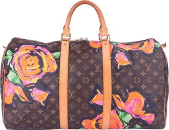 Louis Vuitton Crossbody Bags - Louis Vuitton Limited Roses By Stephen Sprouse Kee - Gr. unisize - in Bunt - f&uuml;r Damen
