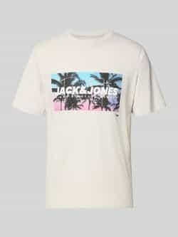 Jack & Jones T-Shirt mit Label-Print Modell INDIANA