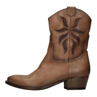 Pantanetti Lagos Leather Texans - - Shoes - Damen - Braun - 41 EU