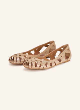 Jonak Jonak Ballerinas Deray Mit Cut-Outs gold