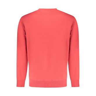 Timberland Cotton-Blend Crew Neck Sweatshirt - Red