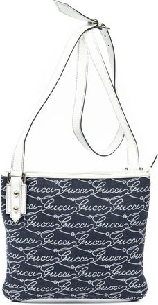 Gucci Crossbody Bags - Flat Messenger - Gr. unisize - in Blau - f&uuml;r Damen