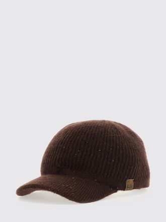 Brunello Cucinelli Casquette de baseball en laine avec sequins appliqu&eacute;s