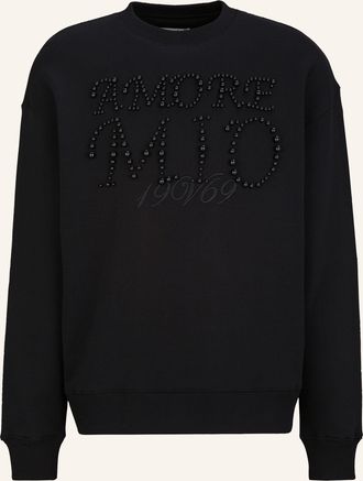 19V69 19V69 Italia Sweatshirt Omero Pearls schwarz