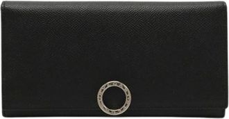 Bulgari unisex, Pre-owned, Noir, Taille: ONE Size Portefeuille Vintage Pre-owned