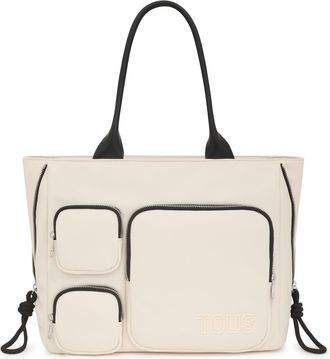 Tous Damen Shopper L Roomy Beige Tasche