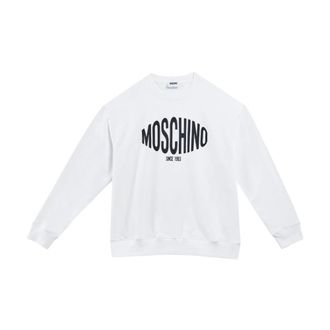 Moschino Felpa Logo Sport - - Sweatshirts & Hoodies - Herren - Wei&szlig; - XL