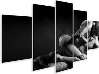 Islandburner Sexy Paar Sinnlich Erotik Spitze Schlafzimmer Nachtclub Leinwand Bild Wandbilder Bilder