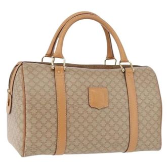 Celine Pre-owned Vintage Boston Bag - Femme - Pre-owned - Beige - Taille: ONE Size