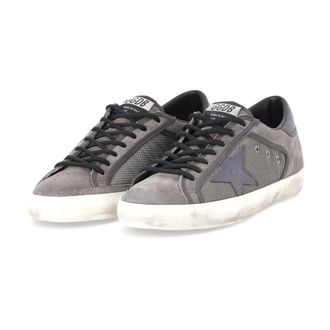 Golden Goose Homme, Chaussures, Gris, Taille: 46 EU Super-Star Double Quarter Baskets