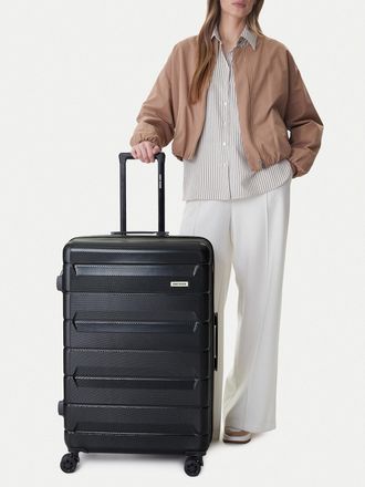 Gino Rossi Gro&szlig;er Koffer GINO ROSSI CEO-GIN-L-005-BLACK Schwarz