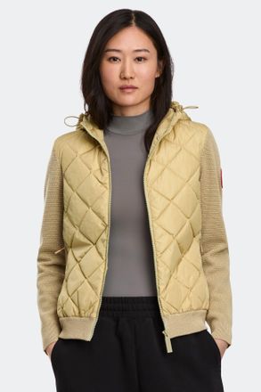 Canada Goose Gesteppte HyBridge Strick-Kapuzenjacke