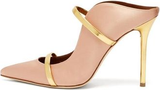 Generic Mules à Talons Hauts et Brides à Bout Fermé pour Femmes, Escarpins à Talons Aiguilles Tendance et à Bout Pointu Chaussures Habillées Confortables pour