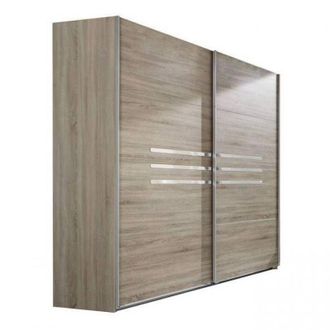 Inside75 Armoire 2 portes coulissantes 225 cm caramella chêne