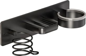 Generic Haartrockner-Halter - Haar-Werkzeug-Organizer, Kleiderb&uuml;gel, Lockenstab-Halter, Toilettenschrank, Zuhause, Studentenwohnheim, Apartment, Bauernhaus, H