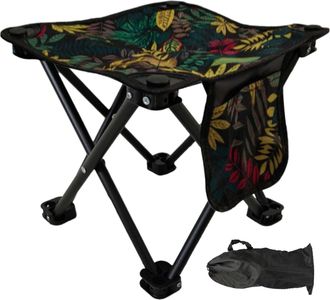 Generic Faltbare Outdoor-St&uuml;hle,Faltbare Tragbare Stuhl Campingausr&uuml;stung | Verstaubarer Hocker Mit Tragetasche Campingausr&uuml;stung F&uuml;r Garten Sport Wandern Tou
