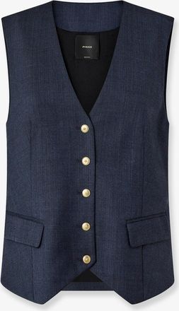 Pinko Ketchup wool blend vest - PINKO - gender_Woman