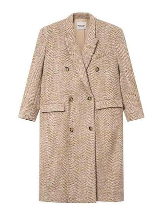 Isabel Marant Manteau Au Genou - Beige
