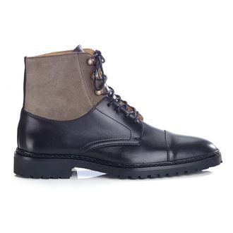 Bexley Irving II Gomme - Boots homme noir et taupe