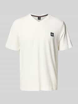 Lerros T-Shirt mit V-Ausschnitt
