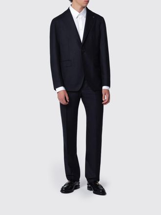 Tagliatore Costume droit en pure laine vierge avec veste &agrave; un bouton