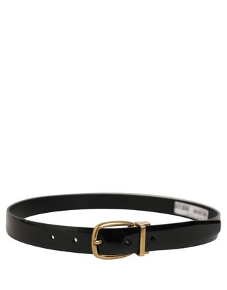 Dolce & Gabbana Classic Leather Belt - Black