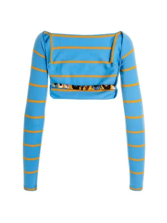 Emilio Pucci Womens Blue Wool Cardigan Clothing