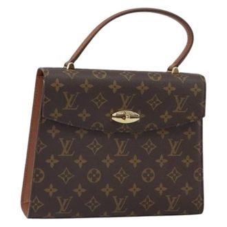 Louis Vuitton Sac &agrave; main vintage en toile Pre-owned - Femme - Pre-owned - Brun - Taille: ONE Size