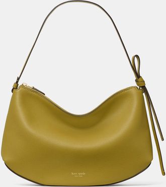 Kate Spade New York Kate Spade Loop Schultertasche, Gro&szlig; f&uuml;r Frauen in Lorbeergr&uuml;n | Strukturiertes Leder