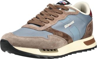 Blauer Sneaker