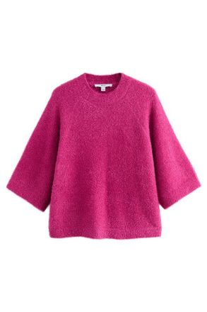 Next Strickpullover T-Shirt mit halblangen &Auml;rmeln und Lametta (1-tlg)