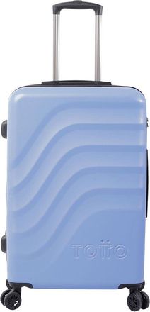 Totto Bazy+, Hartschalenkoffer, Kabinengröße, mittel oder groß (39 l, 64 l oder 100 l), einzeln oder 3-teiliges Set, stoßfest, 360°-Räder, Teleskopgriff, in