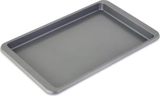 KitchenAid Backblech aus aluminisiertem Stahl, antihaftbeschichtet, 25,4 x 38,1 cm, Kontursilber