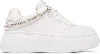 Karl Lagerfeld Sneakers KARL LAGERFELD Kreeper KL42320P Wei&szlig;