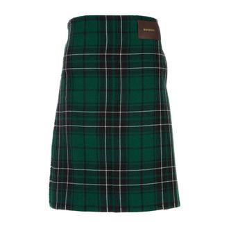 J.W.Anderson Bestickter Wollrock - - Skirts - Herren - Gr&uuml;n - M