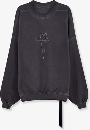 Rick Owens Hun cotton Crewneck - DRKSHDW - gender_Man