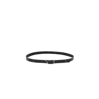 Closed Lederg&uuml;rtel mit Nieten - - Accessories - Damen - Schwarzk - L
