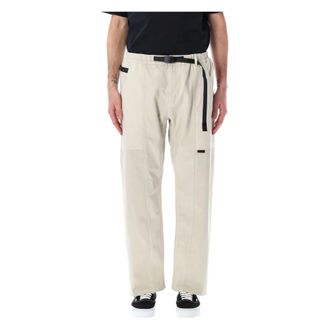 Gramicci Homme, Pantalons, Beige, Taille: S Pantalon &agrave; taille &eacute;lastique et coupe fusel&eacute;e